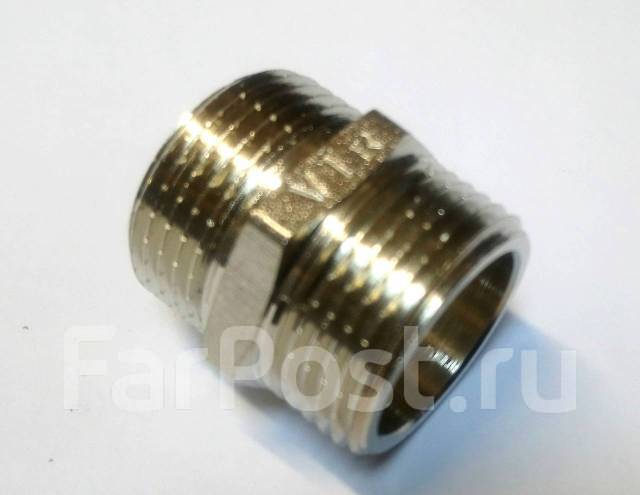 Ниппель переходный 3/4" MM VT, в наличии. Цена: 37₽ во Владивостоке