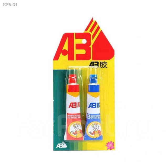 Клей акриловый 2-компонентный Acrylic AB Glue 20ml - Прочая электроника ...