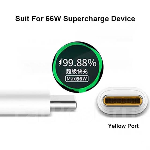 Оригинальная зарядка USB Type-C 6A Huawei Honor SCP, FCP, Turbo Charge ...
