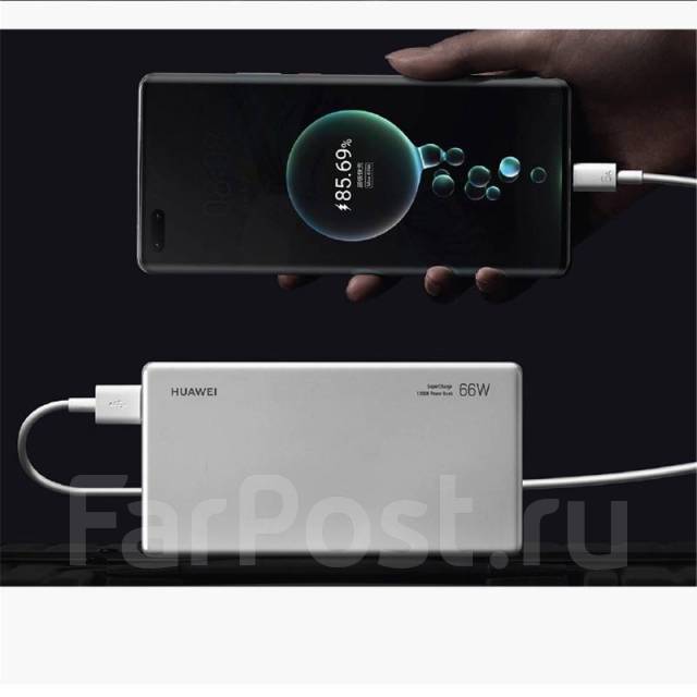 Оригинальная зарядка USB Type-C 6A Huawei Honor SCP, FCP, Turbo Charge ...
