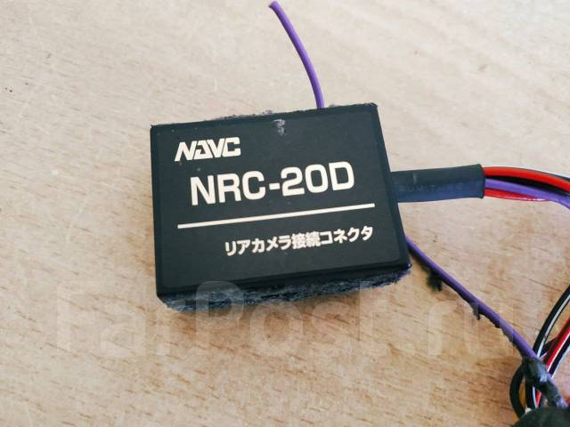 Коннектор камеры заднего вида NRC-20D ( Daihatsu - Toyota) - Видео во Владивостоке