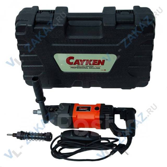 Ручная дрель алмазного сверления Cayken SCY-18/2PA (МикроУдар), новый ...