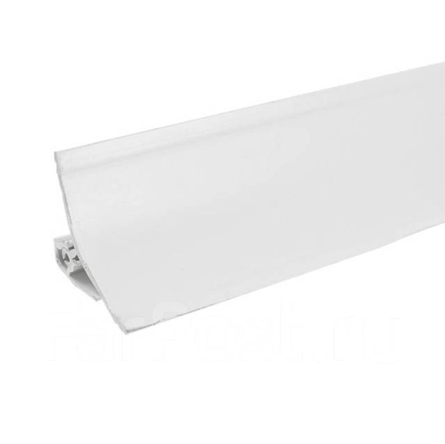 Плинтус для столешниц/ванны 25*25*3000мм Белый двусоставной "Идеал ...