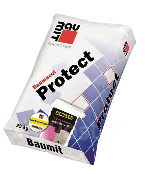 Baumit Гидроизоляция Baumacol Protect - 25 кг, в наличии. Цена: 1 750₽ во Владивостоке
