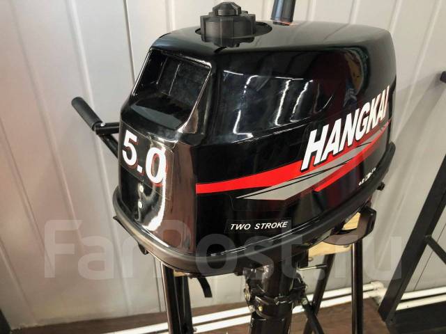 Лодочный мотор Hangkai M5.0 HP, 5,00 л.с. S (381 мм), 2024 год, бензиновый, 2-тактный ...