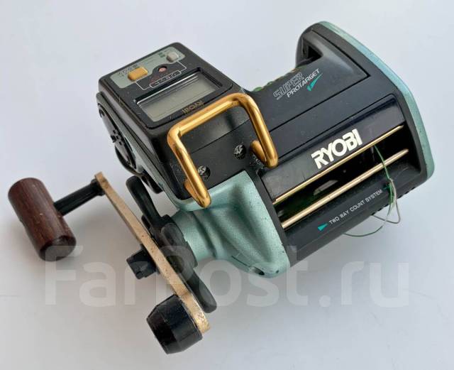 Мультипликаторная катушка Ryobi Protarget Super Tana 60 (RH), б/у, в ...