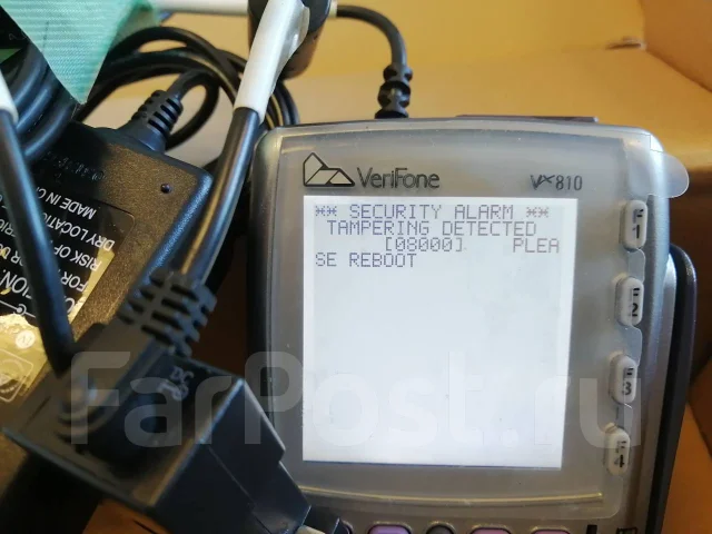 Платежный терминал VeriFone Vx 810, б/у, в наличии. Цена: 1 200₽ во ...