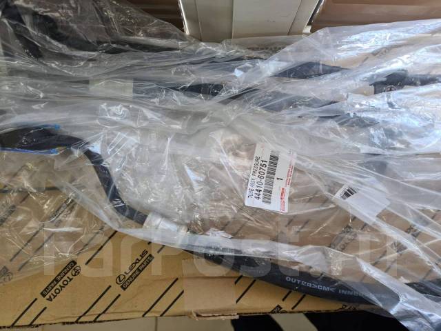 Шланг высокого давления ГУРа. Toyota Land Cruiser VDJ200 LHD. Original ...