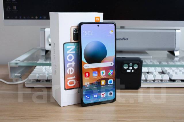 Смартфон Xiaomi Redmi Note 10 Pro 128 ГБ черный - Смартфоны и сотовые ...