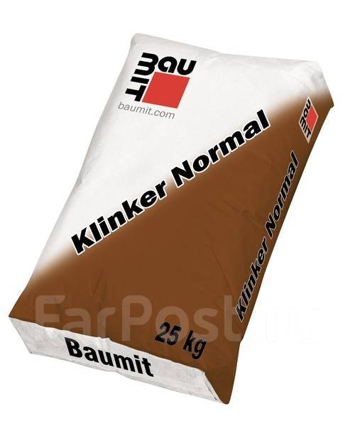 Кладочный раствор Бежевый Baumit Klinker Normal 25 кг - Строительные смеси во Владивостоке