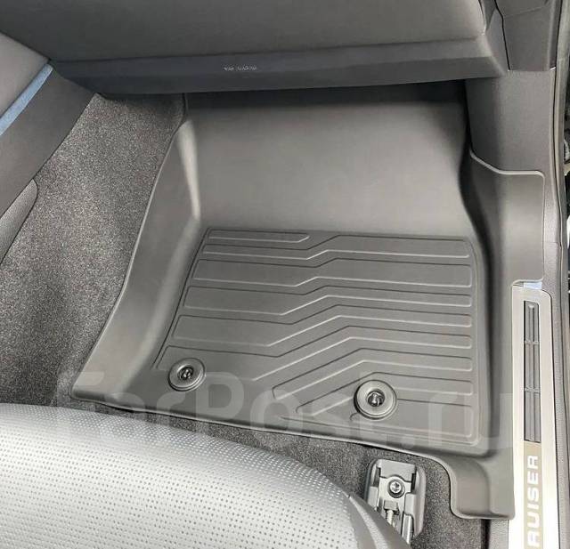 Коврики резиновые в салон 3D LUX Toyota Land Cruiser 300 (2021 ...