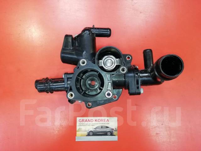 Корпус термостата 25620-2S100 на G4KM Hyundai Santa Fe купить в ...