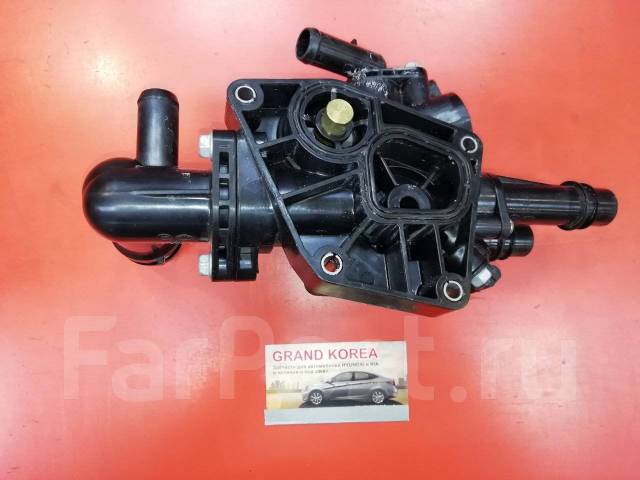 Корпус термостата 25620-2S100 на G4KM Hyundai Santa Fe купить в ...
