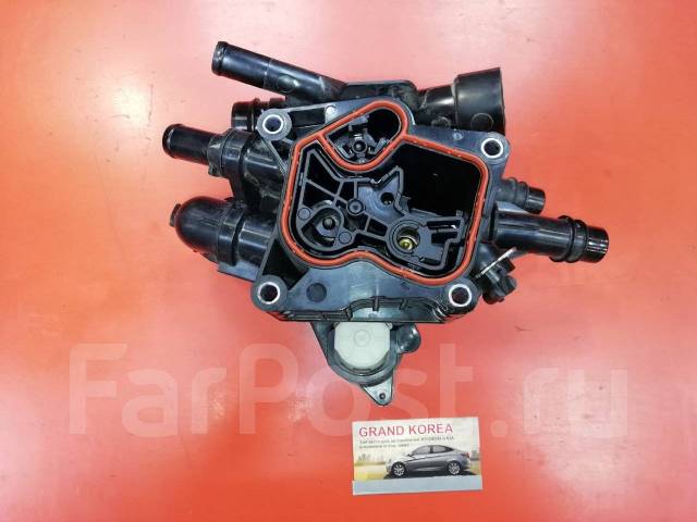 Корпус термостата 25600-2S000 на Kia K5 купить в Кемерово по цене: 16 ...