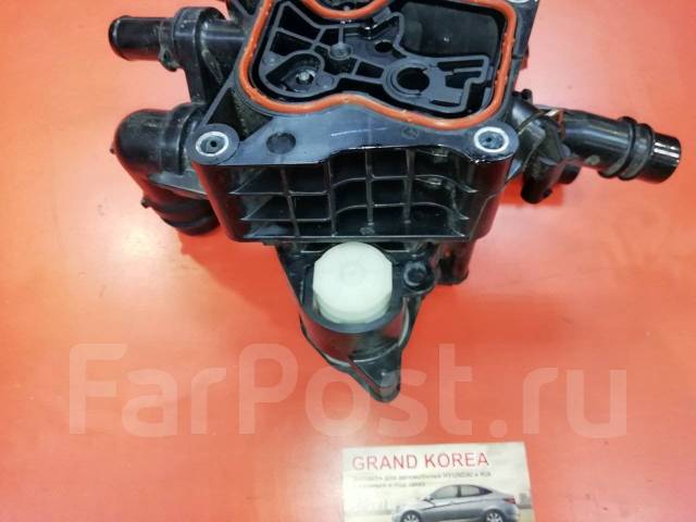 Корпус термостата 25600-2S000 на Kia K5 купить в Кемерово по цене: 16 ...