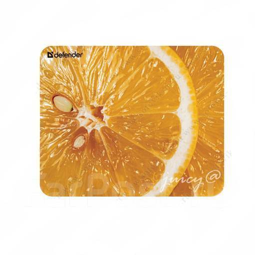 Коврик для мыши Defender Juicy Sticker прилипающий апельсин 50412 ...