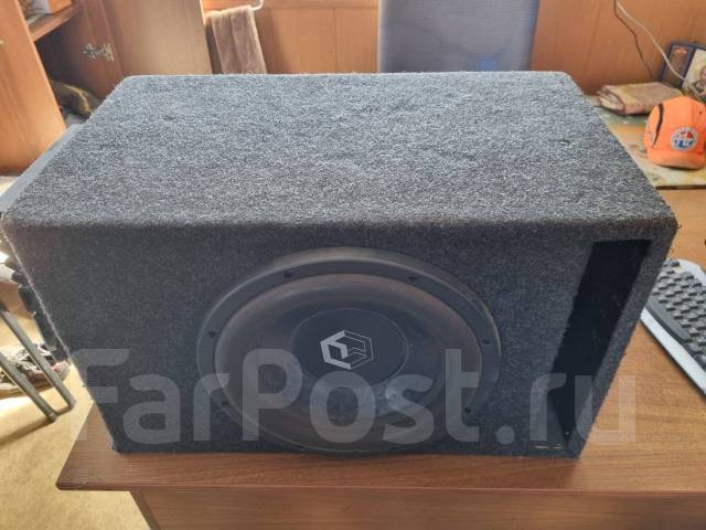 Отличный сабвуфер URAL + усилок Alpine, компонентные, 60 x 35 см (23,6 x 13,8 дюймов), 800 Вт ...