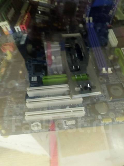 Материнская плата Elitegroup Socket-754 2*DDR1, AGP+процессор Аtlon ...