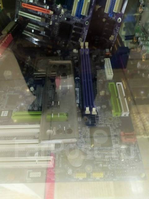 Материнская плата Elitegroup Socket-754 2*DDR1, AGP+процессор Аtlon ...