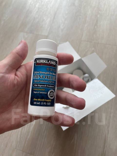 Лосьон для волос Миноксидил minoxidil Kirkland 5%, в наличии. Цена: 750 ...