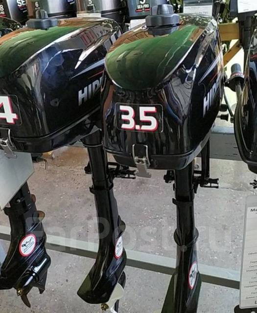 Лодочный мотор Hidea HD 3.5 FHS, 3,50 л.с. S (381 мм), 2022 год ...