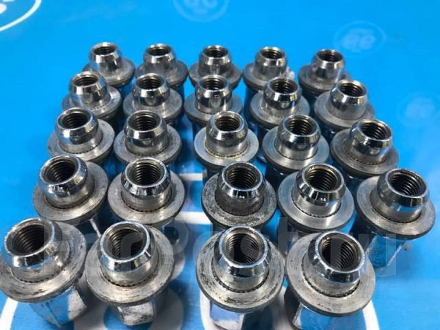 Гайка колёсная Toyota Hilux Surf 1996 9094201095 VZN185 5VZ-FE, б/у, в ...