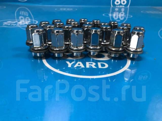 Гайка колёсная Toyota Hilux Surf 1996 9094201095 VZN185 5VZ-FE, б/у, в ...