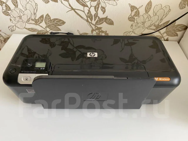 Струйный принтер HP Deskjet D5563, б/у, в наличии. Цена: 2 800₽ в Артеме