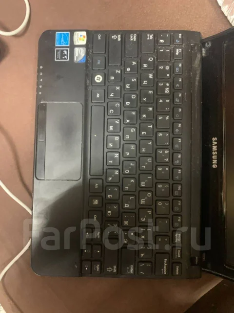 Нетбук Самсунг с зарядкой рабочий, 256 мб и меньше, WiFi, Bluetooth, б ...