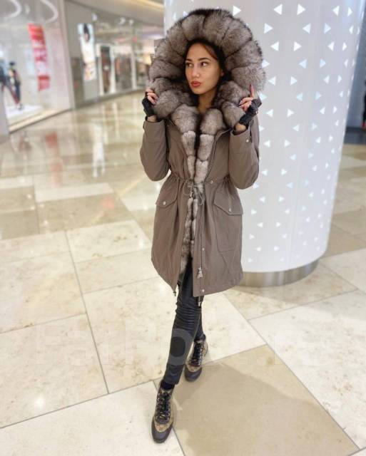 Продам Парку из натурального меха песца! Кобра! ХИТ ЭТОЙ Осени ...