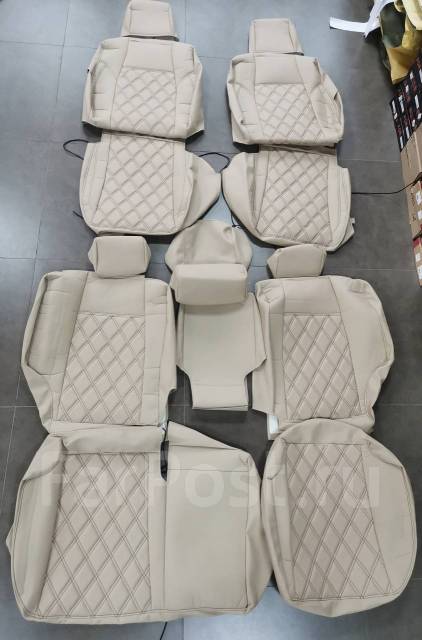 Чехлы класса LUX для Toyota LAND Cruiser Prado Прадо 150 (2009-2017 ...