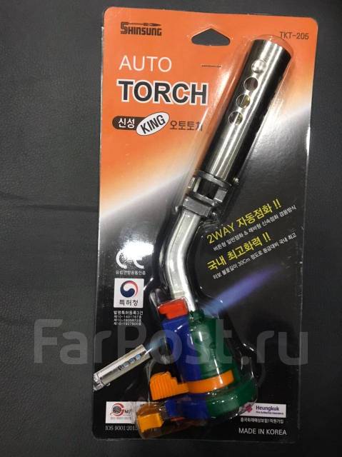 Насадка на газовый баллончик пропановая Shinsung Корея TKT205, новый, под заказ во Владивостоке