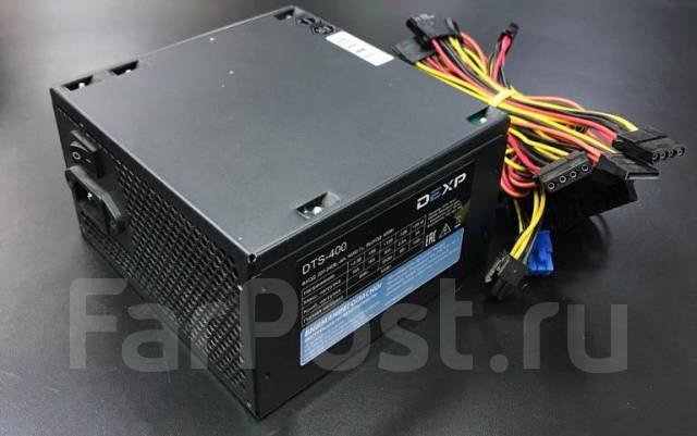 Блок питания DEXP DTS-400 400W б/у X-Gamer - Корпуса, блоки питания, ИБП в Уссурийске