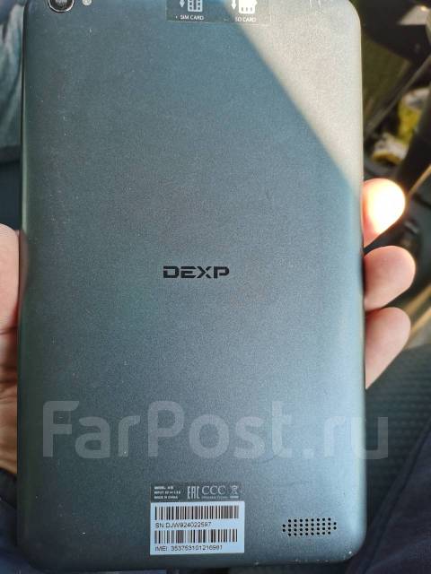 Планшет Dexp Ursus K28. Вздулся АКБ - Планшеты во Владивостоке