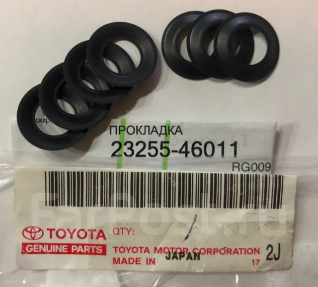 Кольцо топливной форсунки 23255-46011 Toyota Lexus оригинал купить в ...