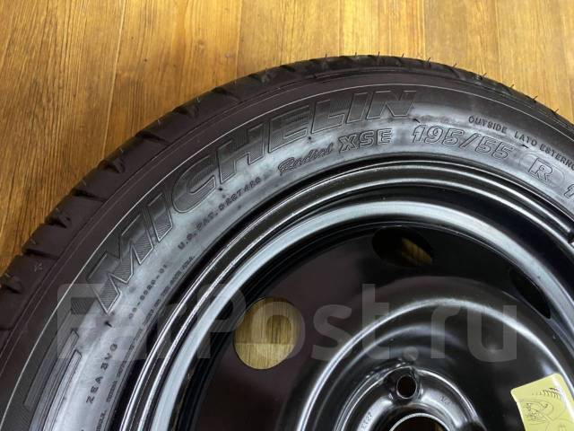 Запасное колесо Peugeot 207 Michelin Primacy 195/55 R16, 16", 1 шт, 195 ...