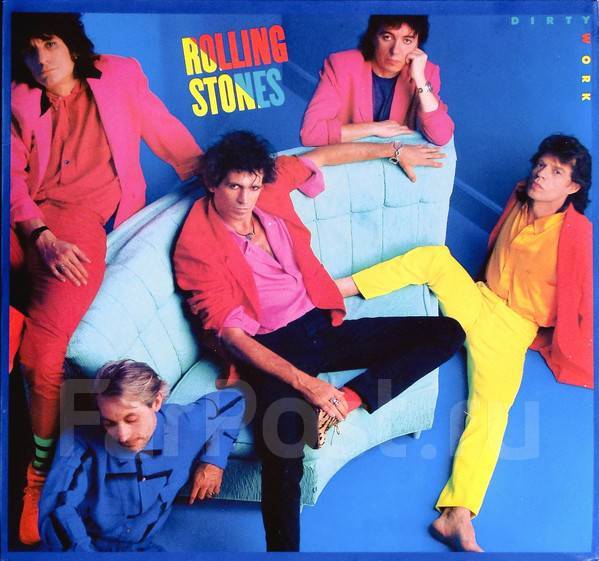 Пластинка LP Роллинг Стоунз Rolling Stones – Dirty Work, б/у, в наличии ...