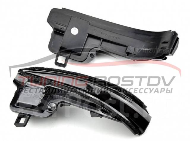 Поворотники в зеркала динамические Alphard / Tacoma / RAV4 темные ...