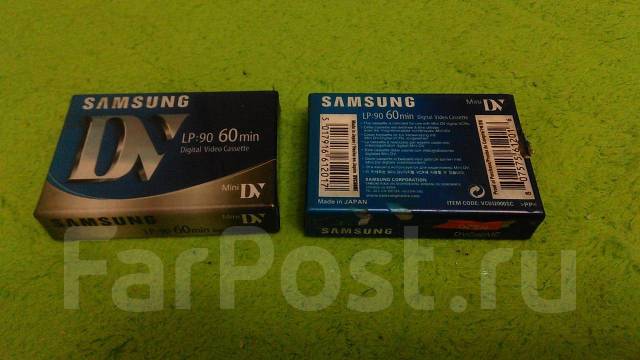 Кассета mini DV, новый, в наличии. Цена: 500₽ во Владивостоке
