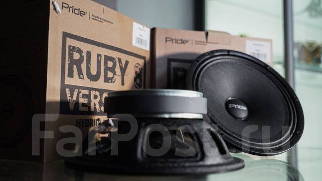 Акустическая система Pride Ruby 8 ver.2, широкополосные, 20,3 x 20,3 см ...
