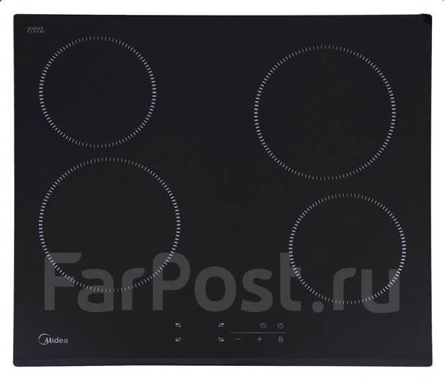 Варочная панель электрическая Midea MCH64230F - Кухонные печи и вытяжки ...