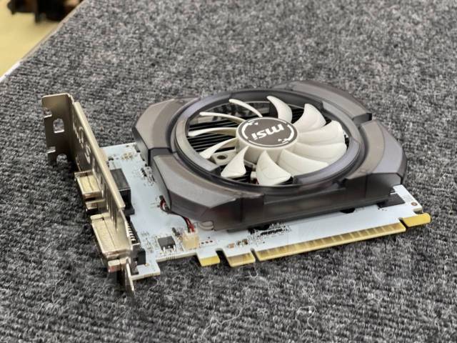 Видеокарта MSi NViDiA GeForce GT730 2Gb ! HDMI, VGA, DVi! Гарантия, б/у ...