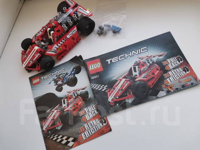Конструктор LEGO Technic Карт с инерционным двигателем 42011 - Игрушки ...