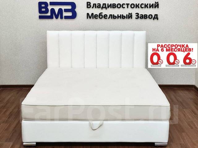 Кровать Олимпия 160 подъемный механизм матрас короб рассрочка на 6 мес ...