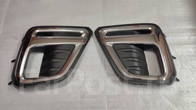 Рамки туманок (накладка противотуманной фары) Subaru Forester SK9, SKE ...