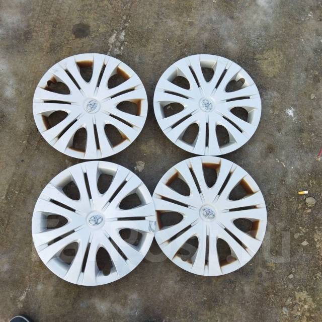 Колпаки R16, 16", 1 шт, 4 шт, б/у, в наличии. Цена: 1 500₽ во Владивостоке