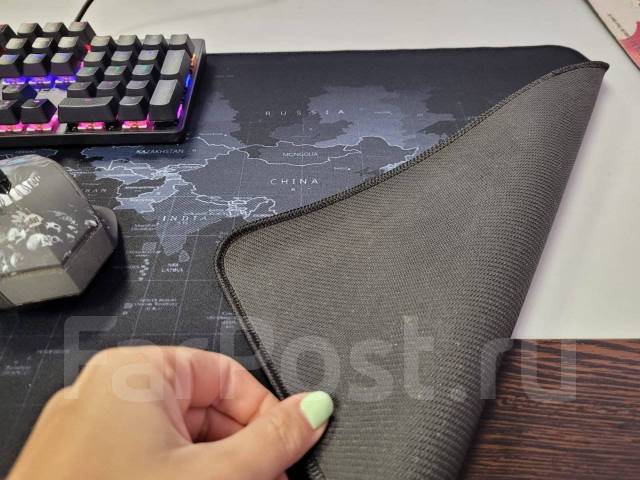 Стильный Огромный игровой коврик 900 x 400 XXL для мыши, клавиатуры ...
