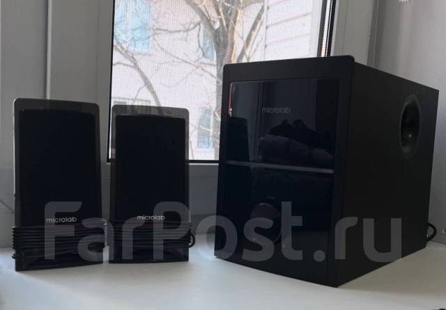 Колонка Microlab M-700, б/у, в наличии. Цена: 1 400₽ во Владивостоке
