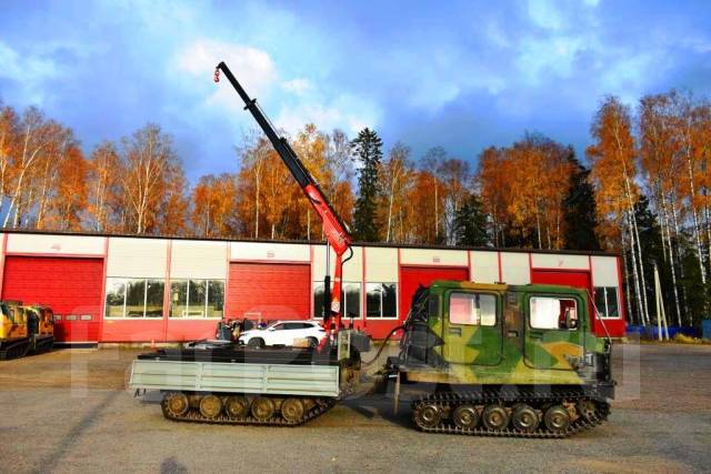 Вездеход BV-206 Лось с краном (кму) - Спецтехника на запчасти в Сертолово