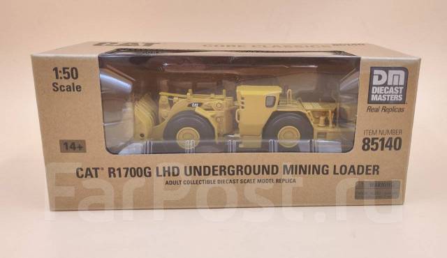 Масштабная модель подземного погрузчика Cat R1700G LHD Масштаб 1:50 ...